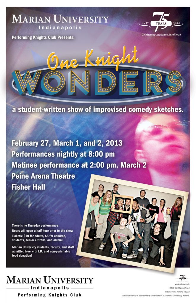 In which I thank the cast of One Knight Wonders: Breaking out of your ...